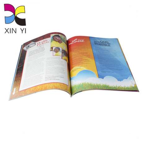 Custom Magazine Book Print Quality Softcover Book Printing