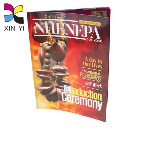 Custom Magazine Book Print Quality Softcover Book Printing
