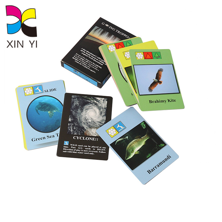 Custom learning card box Printing box fashion design