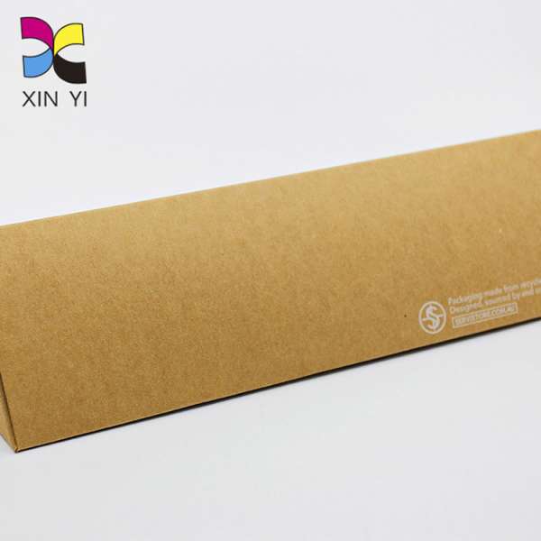 Gift Triangle Kraft Paper Box Custom Kraft Box Printing