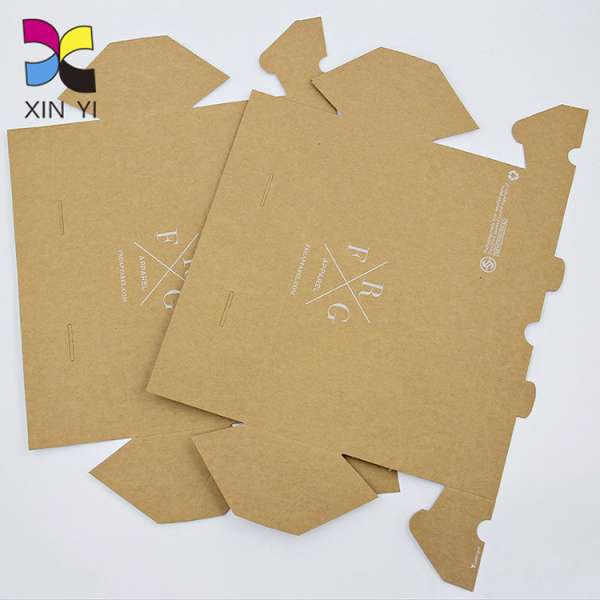 Gift Triangle Kraft Paper Box Custom Kraft Box Printing