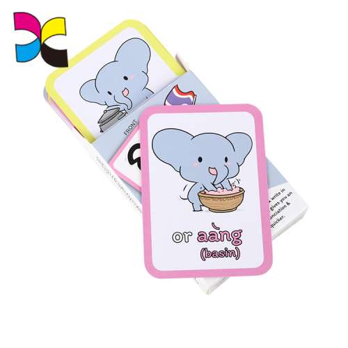 Personalised Flashcards for Toddler Kid Memory Card Printing