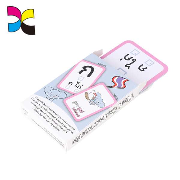 Personalised Flashcards for Toddler Kid Memory Card Printing