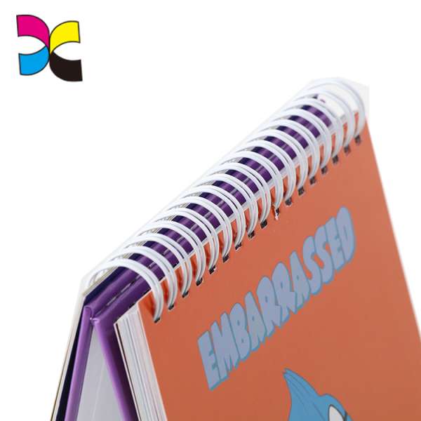 Custom Spiral Binding Flipbook Desk 2025Calendar For Gift