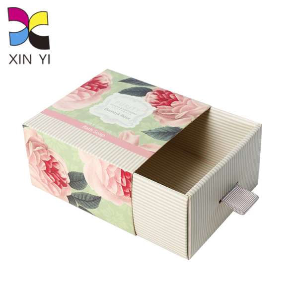 Personalized Sliding Box Bath Soap Packaging Design Printing
